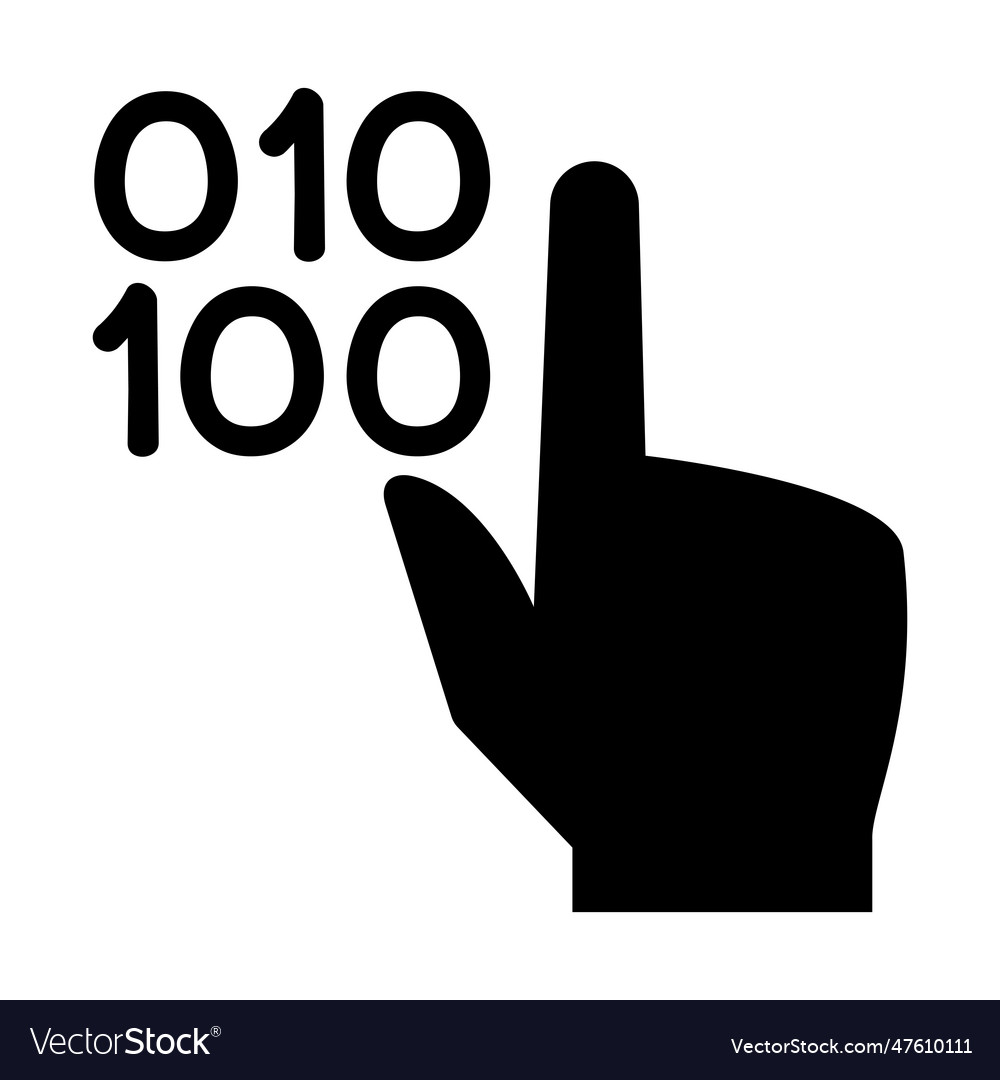 Data selection icon Royalty Free Vector Image - VectorStock