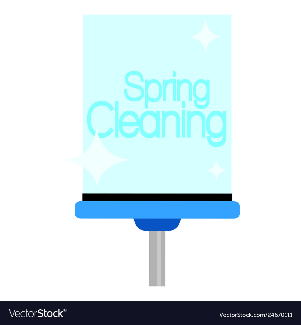 Spring cleaning background Royalty Free Vector Image