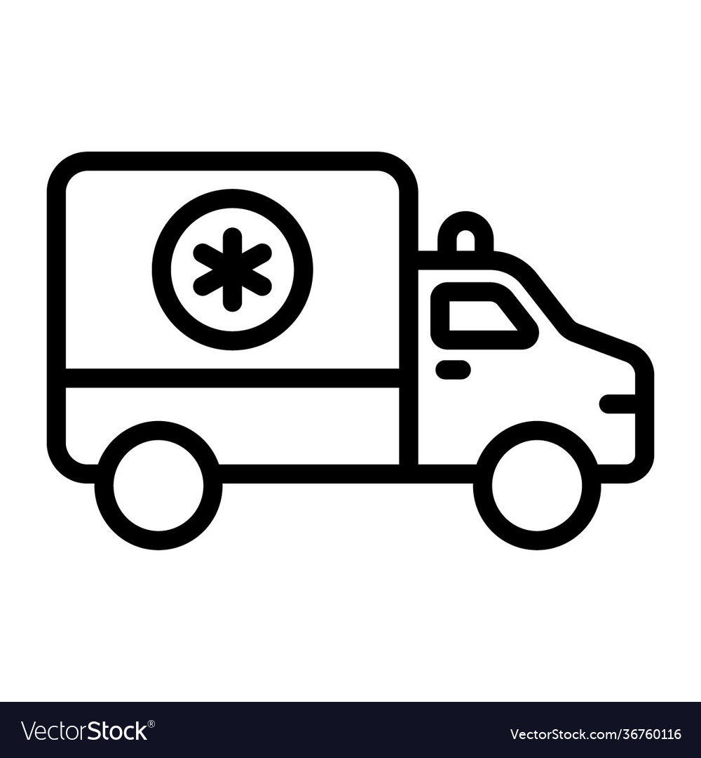 Ambulance Royalty Free Vector Image - VectorStock