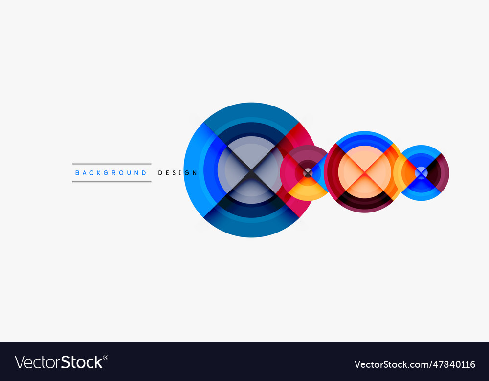 Circle pattern background abstract backgrounds Vector Image