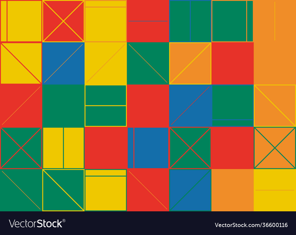 Deconstructed abstract pattern design Royalty Free Vector