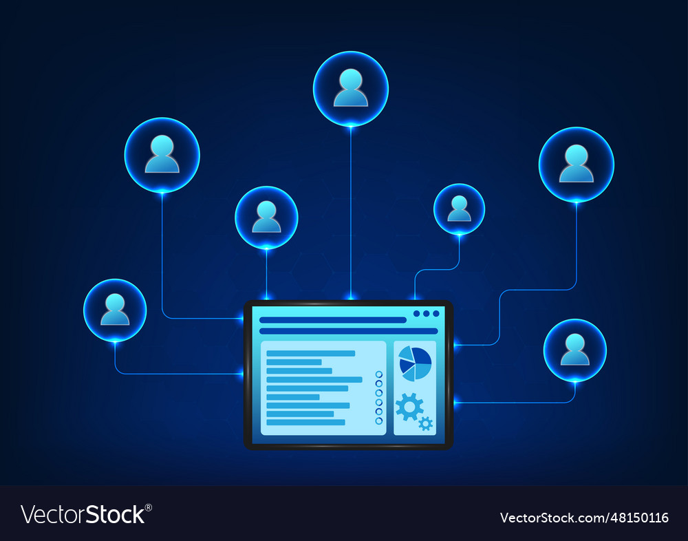 Long distance communication technology via Vector Image