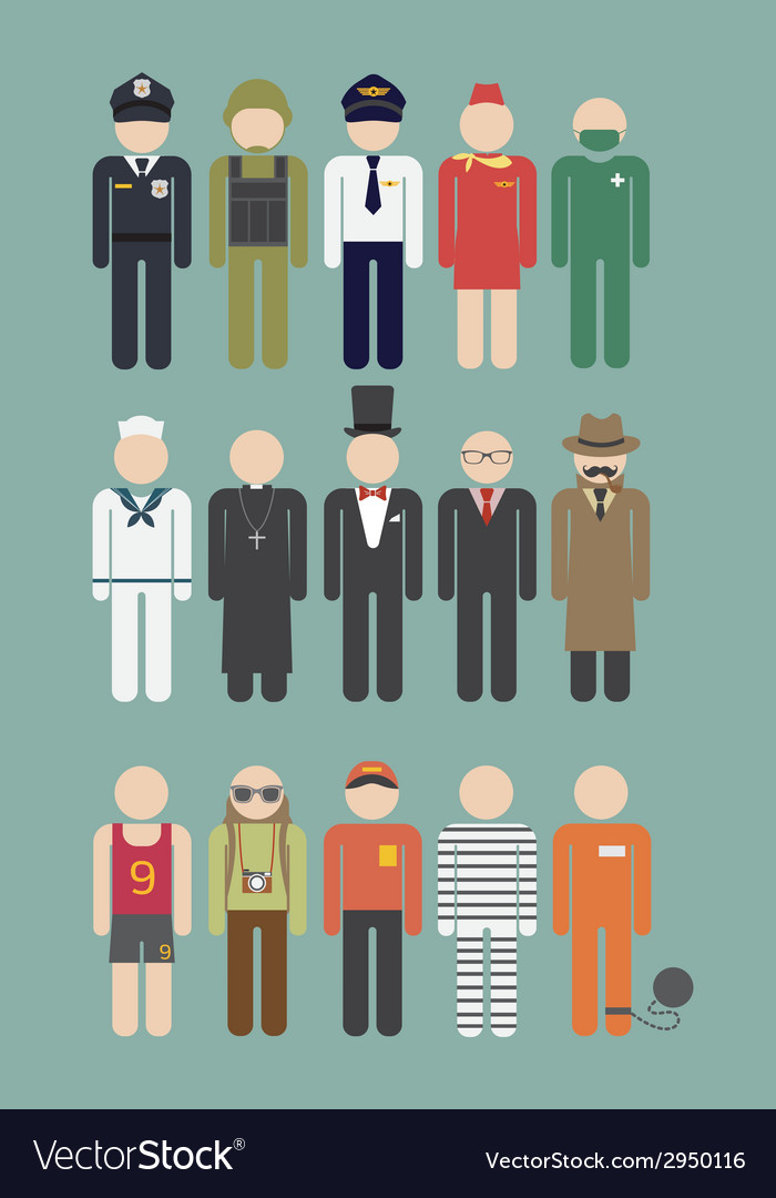 Occupation icon Royalty Free Vector Image - VectorStock