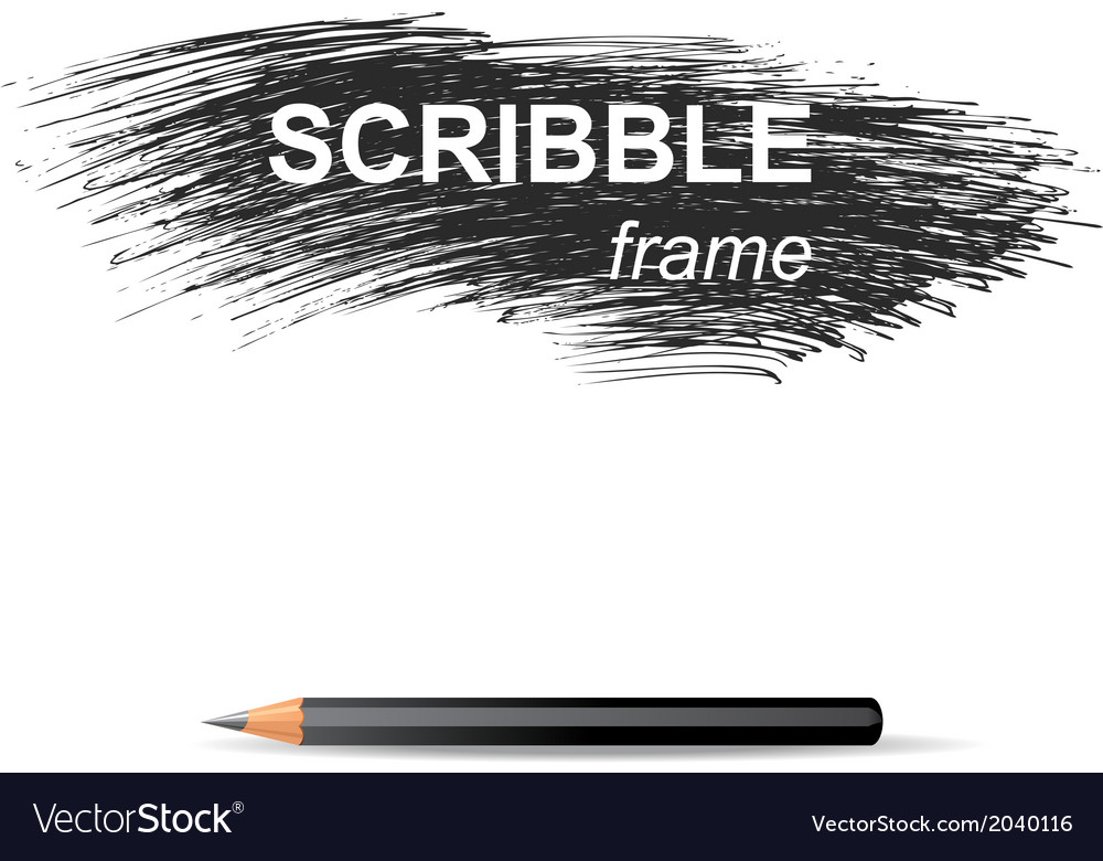 Scribble background Royalty Free Vector Image - VectorStock