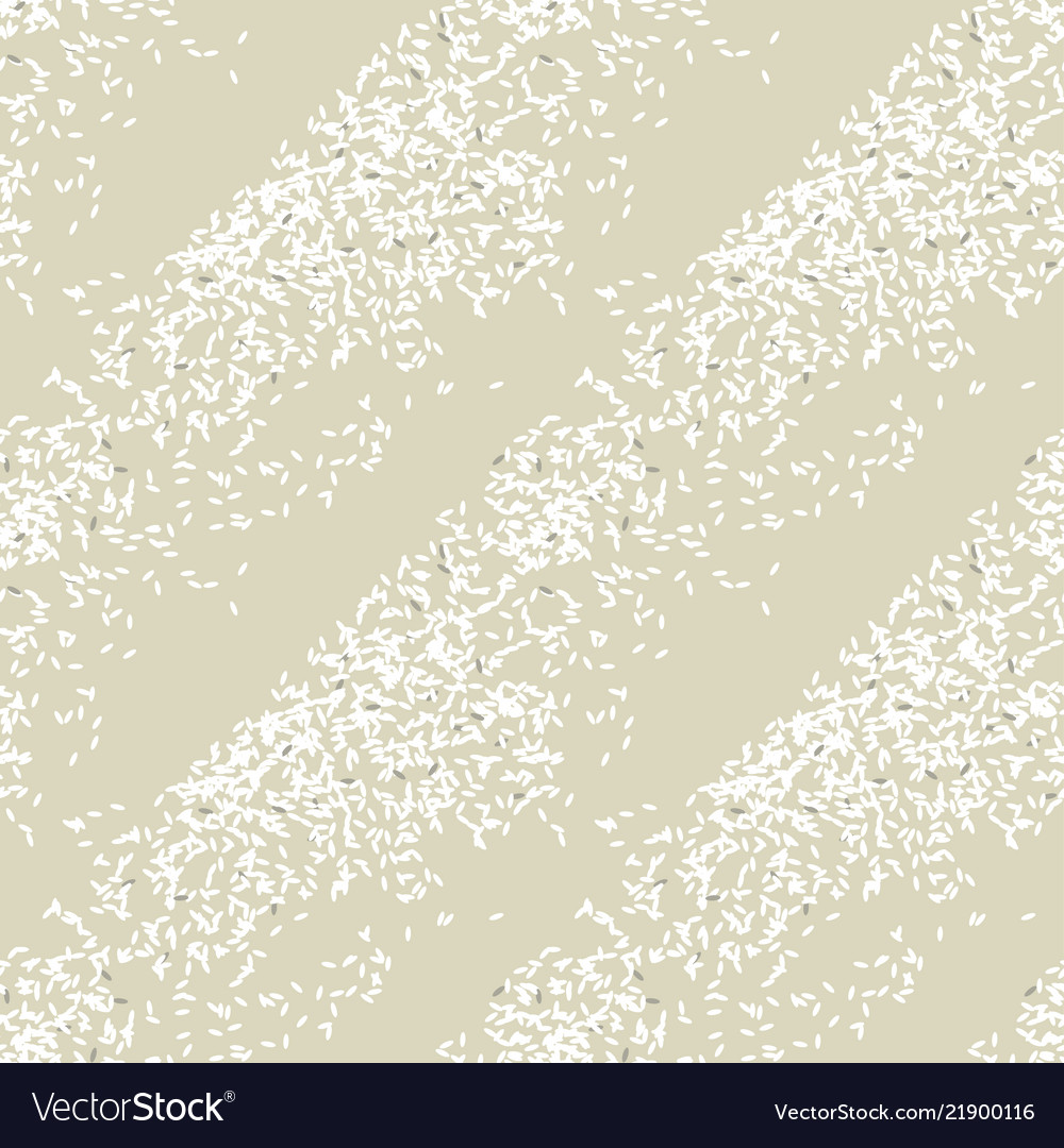Seamless pattern with rice texture Royalty Free Vector Image