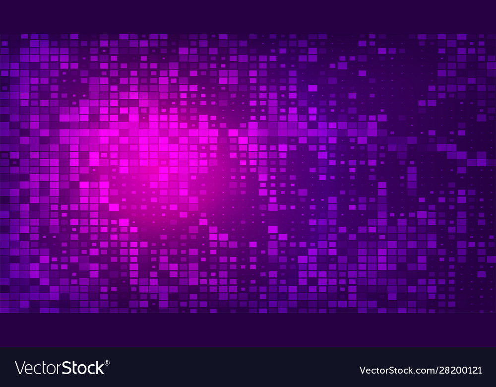 Abstract square pattern on gradient background Vector Image