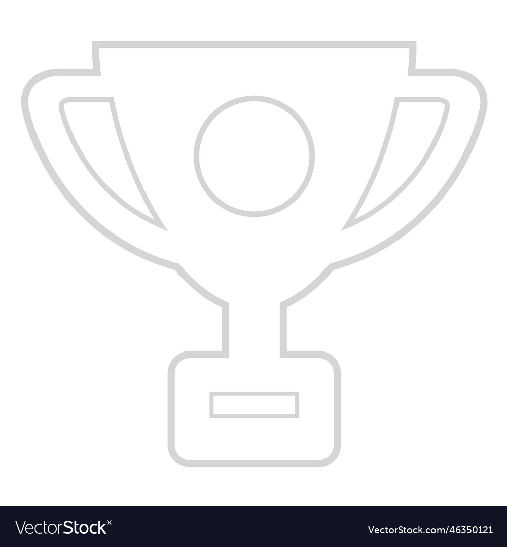 Award trophy icon Royalty Free Vector Image - VectorStock