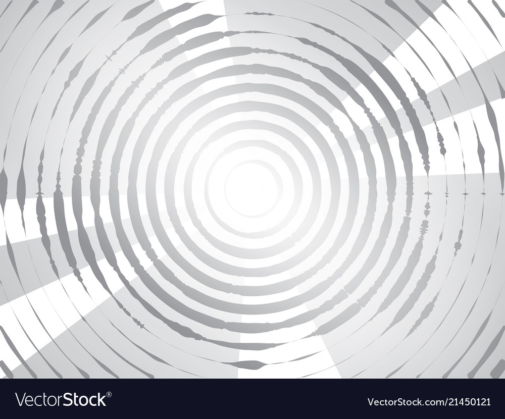 Concentric circles halftone background Royalty Free Vector