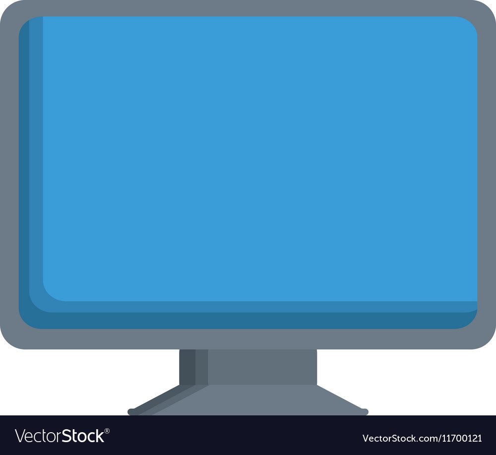 Isolated computer device design Royalty Free Vector Image