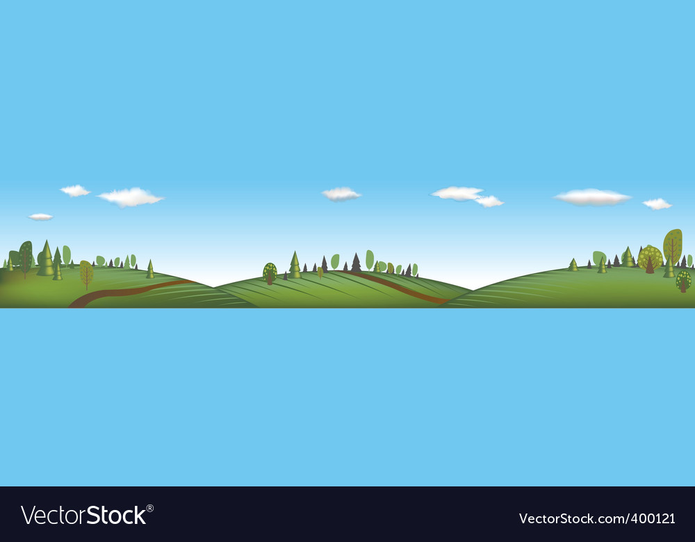 Landscape Royalty Free Vector Image - VectorStock