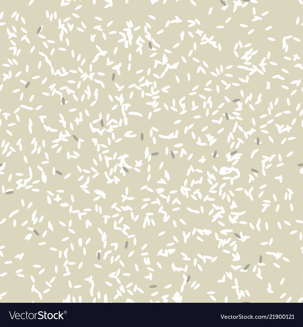 Seamless pattern with rice texture Royalty Free Vector Image