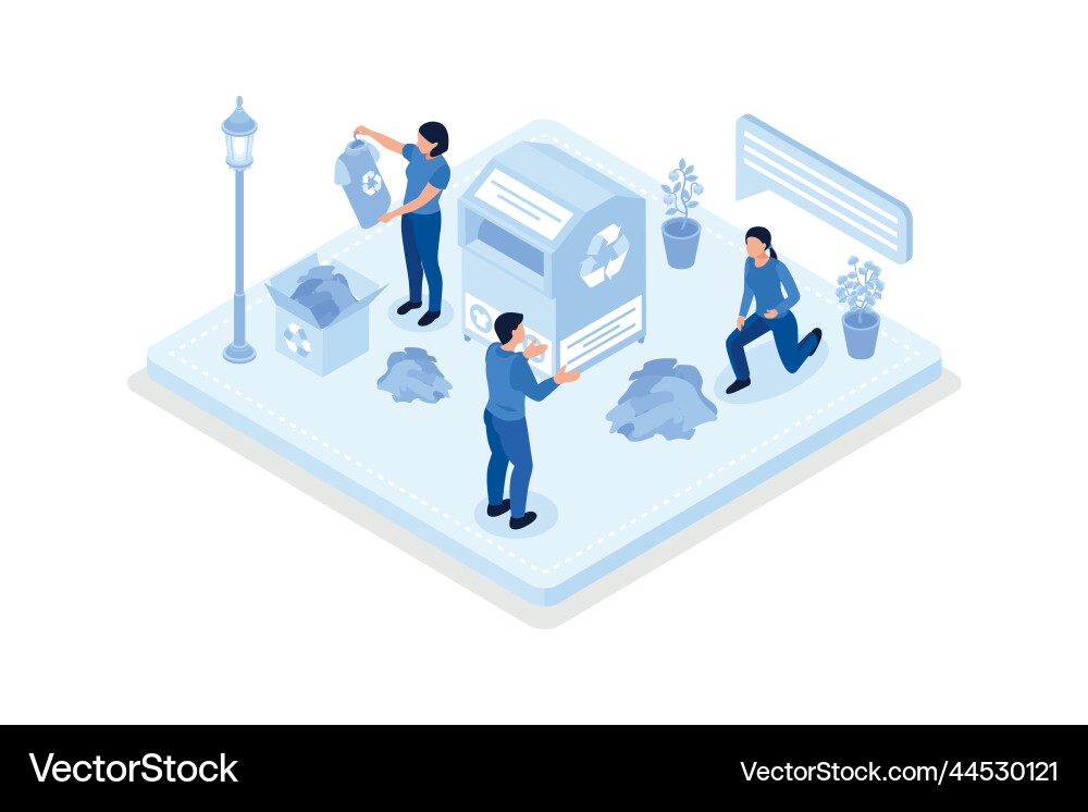 Sustainability buying reused clothes recycling Vector Image