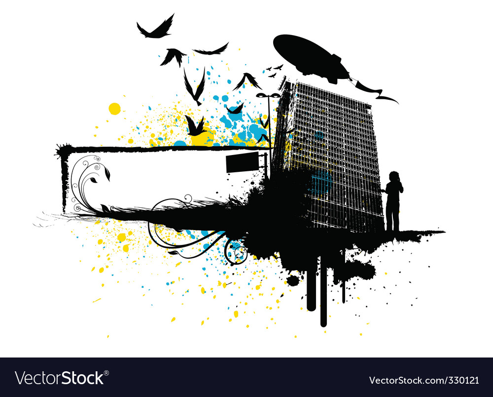 Urban design Royalty Free Vector Image - VectorStock