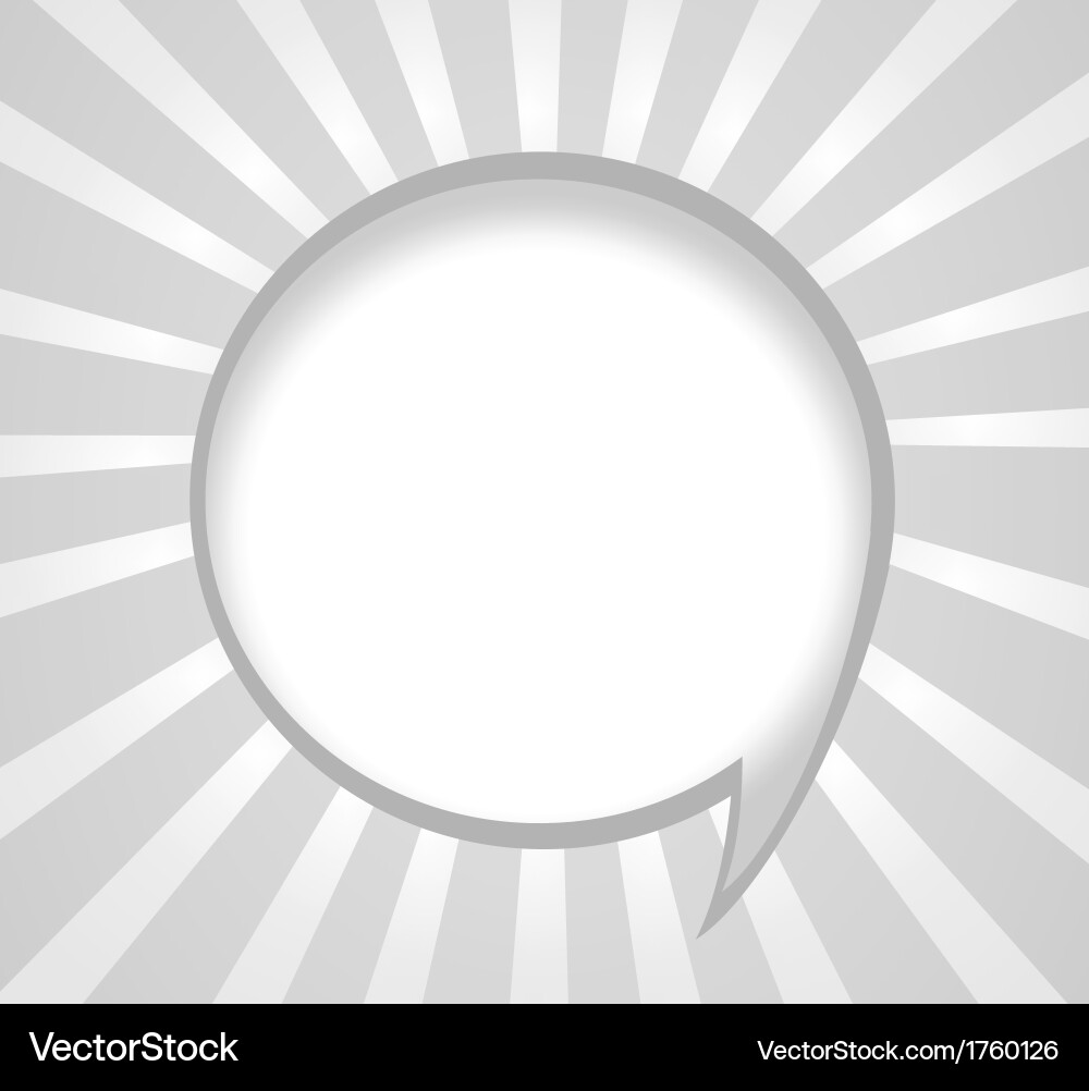 Blank empty speech bubbles Royalty Free Vector Image