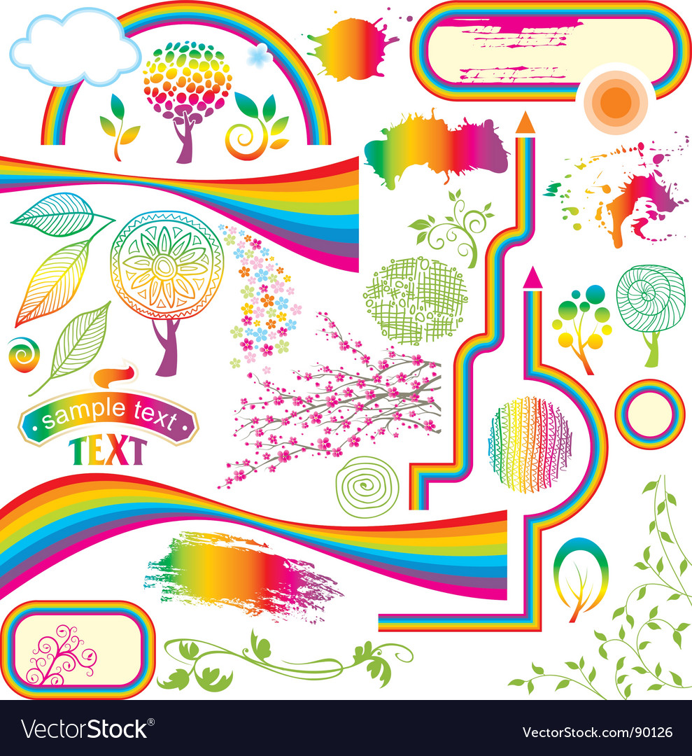 Rainbow Royalty Free Vector Image - VectorStock