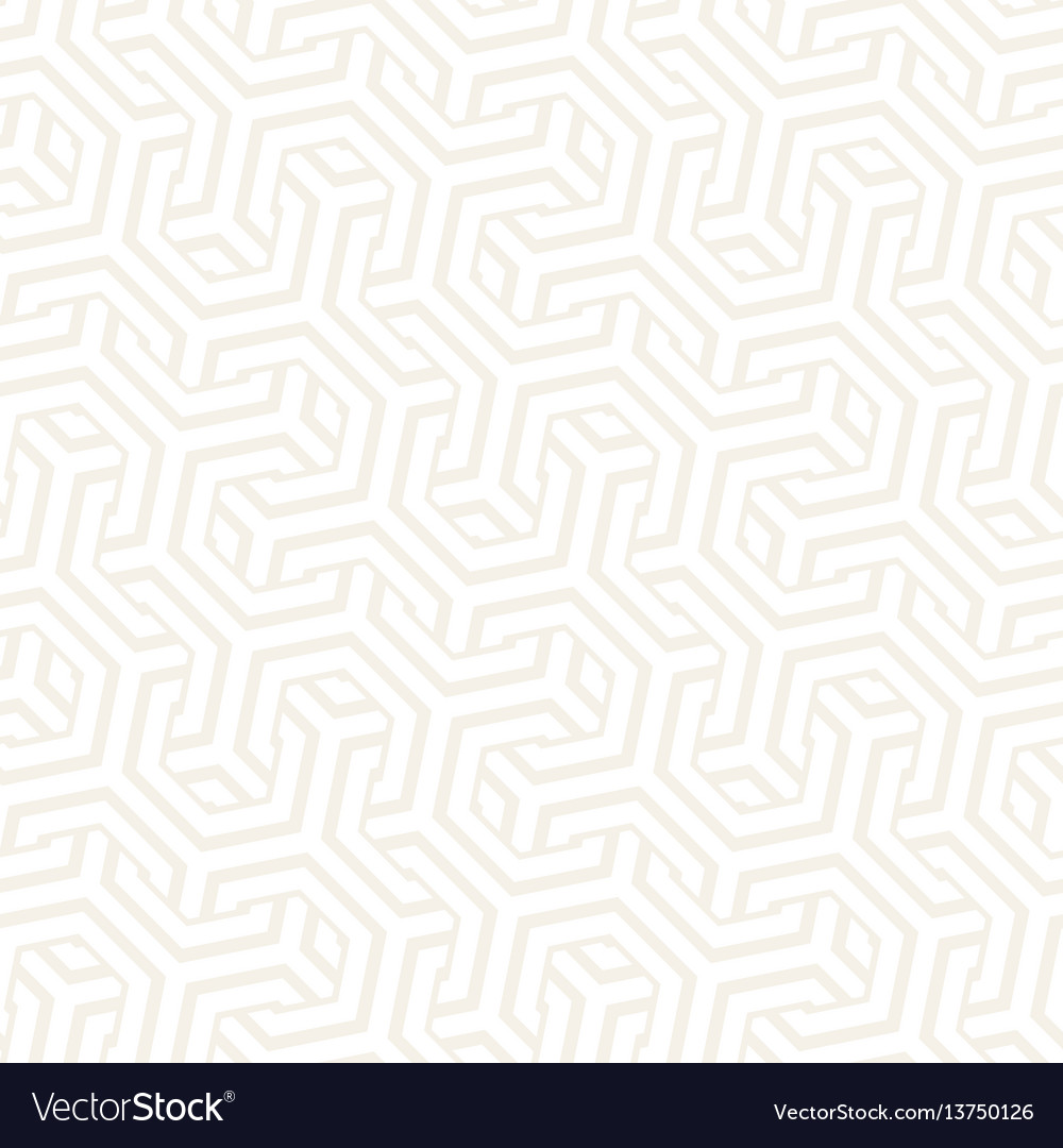 Seamless interlacing lines pattern Royalty Free Vector Image