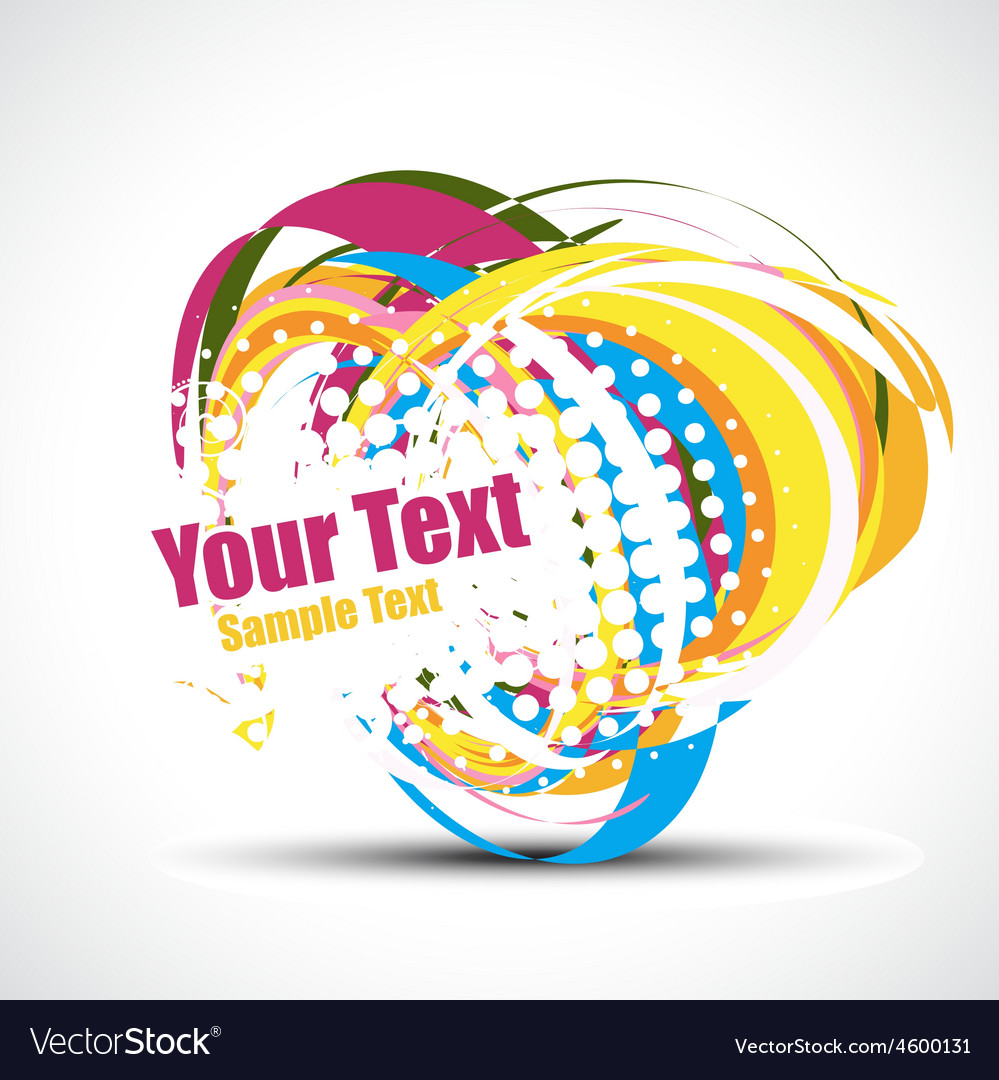 Abstract design Royalty Free Vector Image - VectorStock