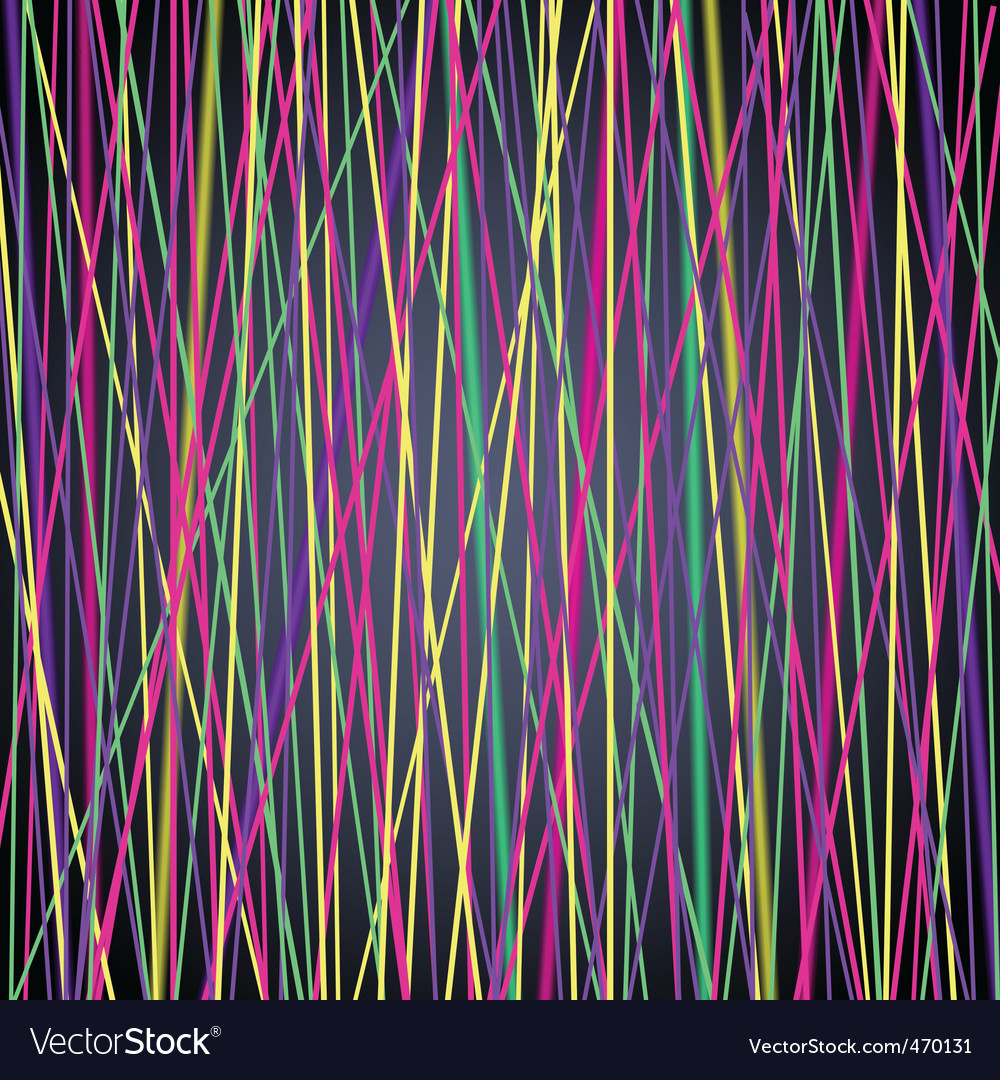 Colorful lines Royalty Free Vector Image - VectorStock