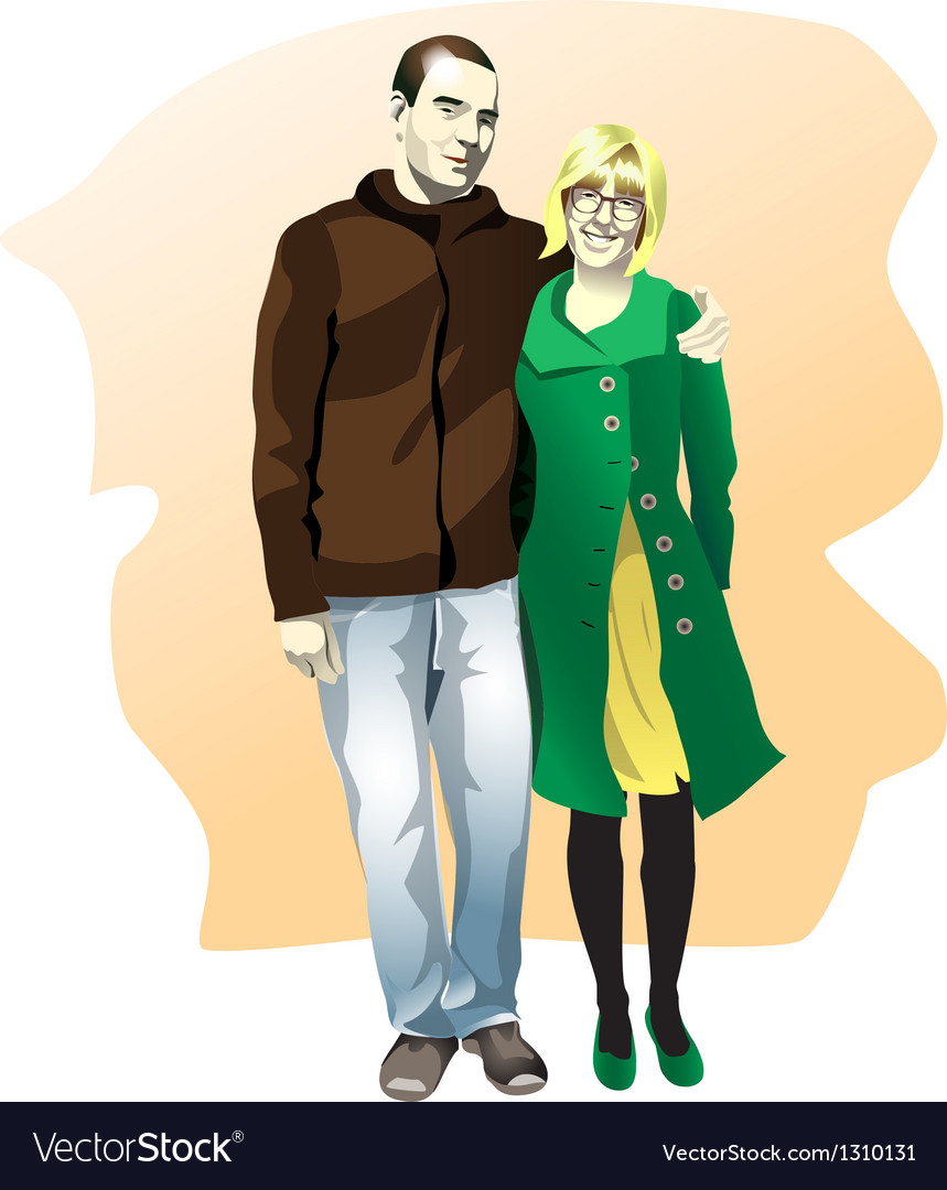 Lovers Royalty Free Vector Image - VectorStock