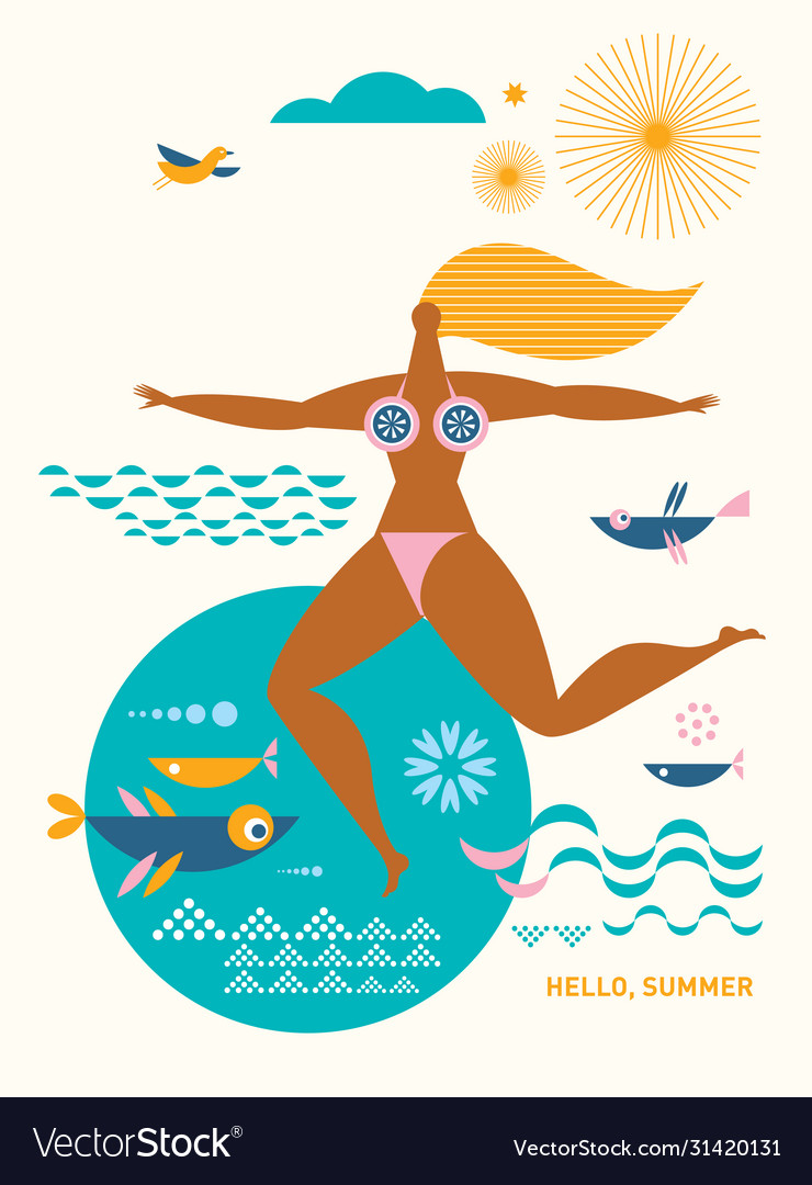 Summer Royalty Free Vector Image - VectorStock