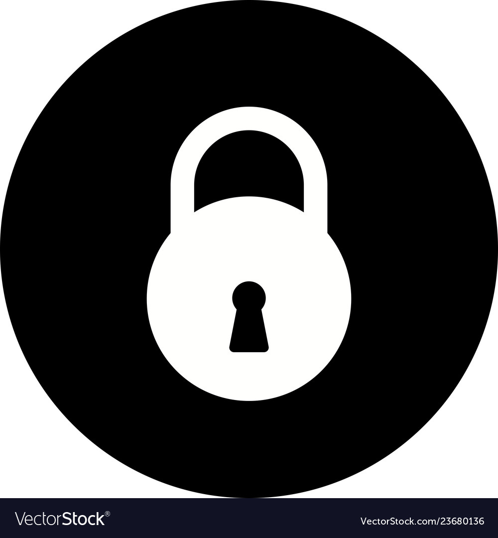 Lock icon Royalty Free Vector Image - VectorStock