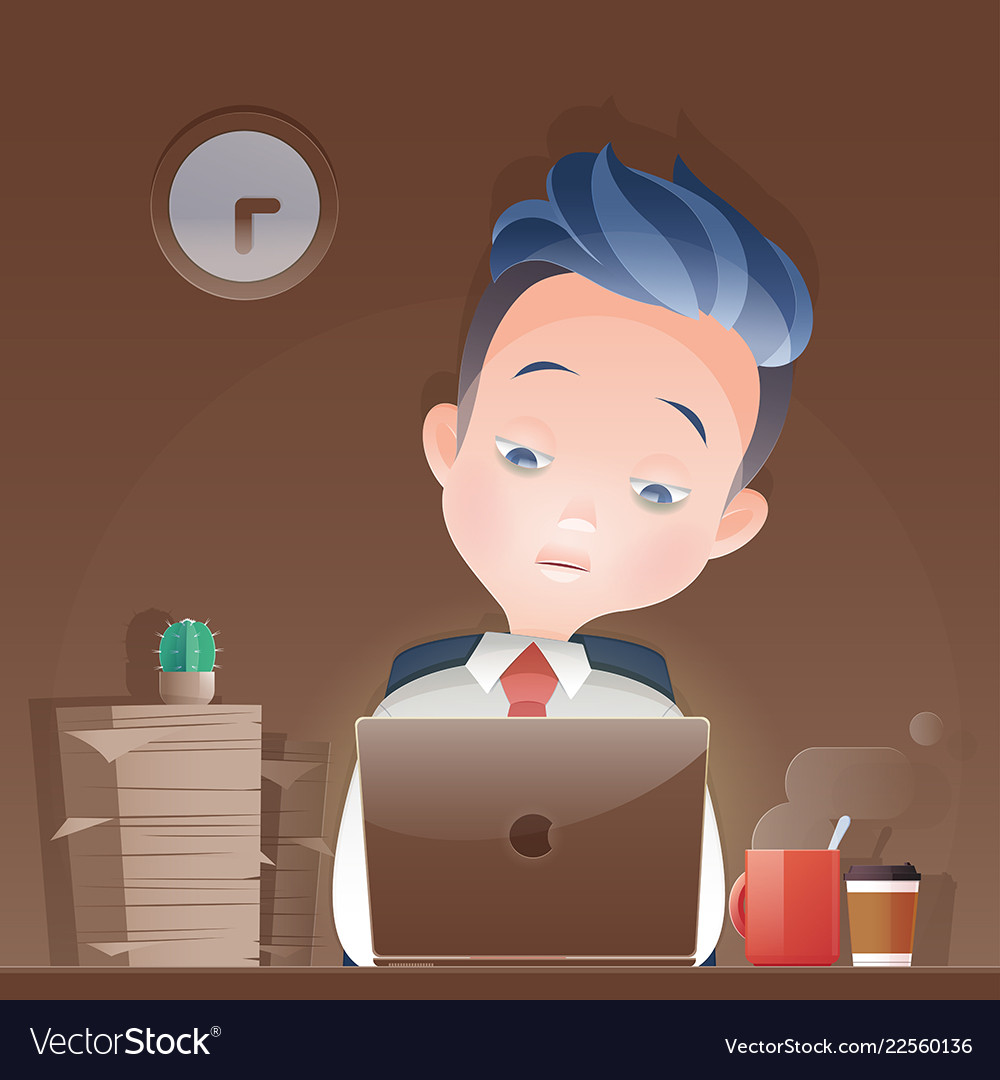 Overtime Royalty Free Vector Image - VectorStock