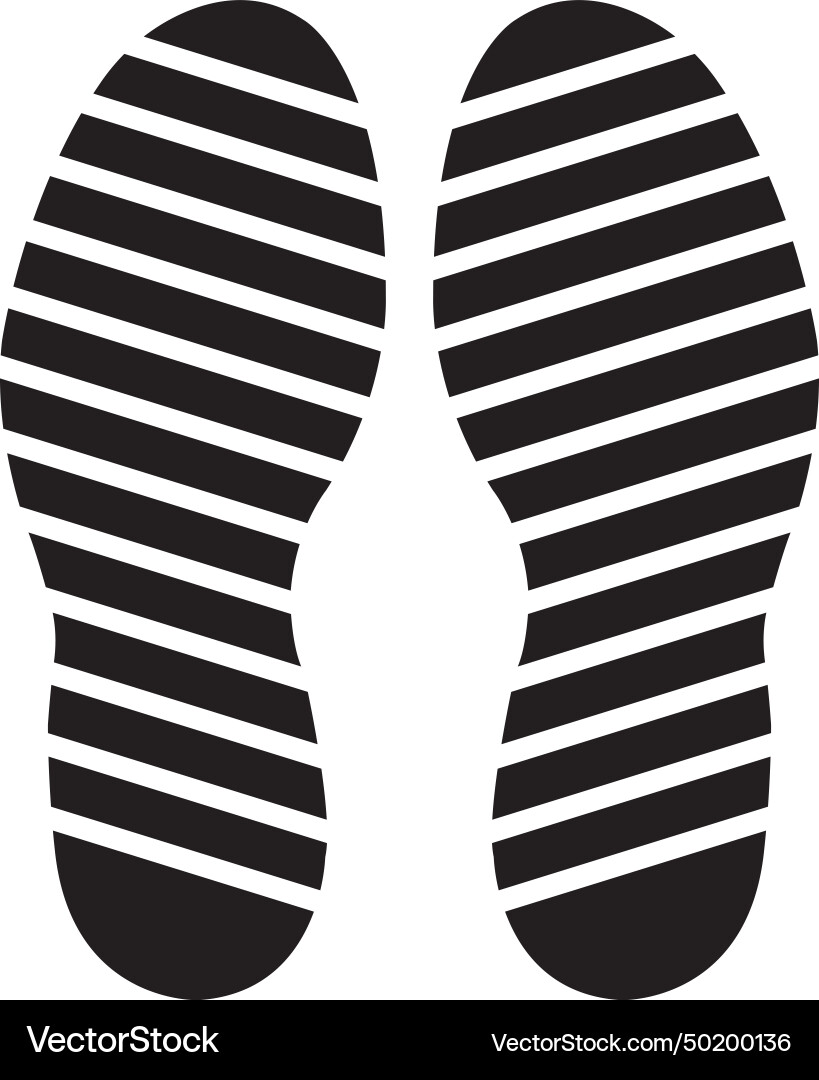 Shoe sole icon Royalty Free Vector Image - VectorStock