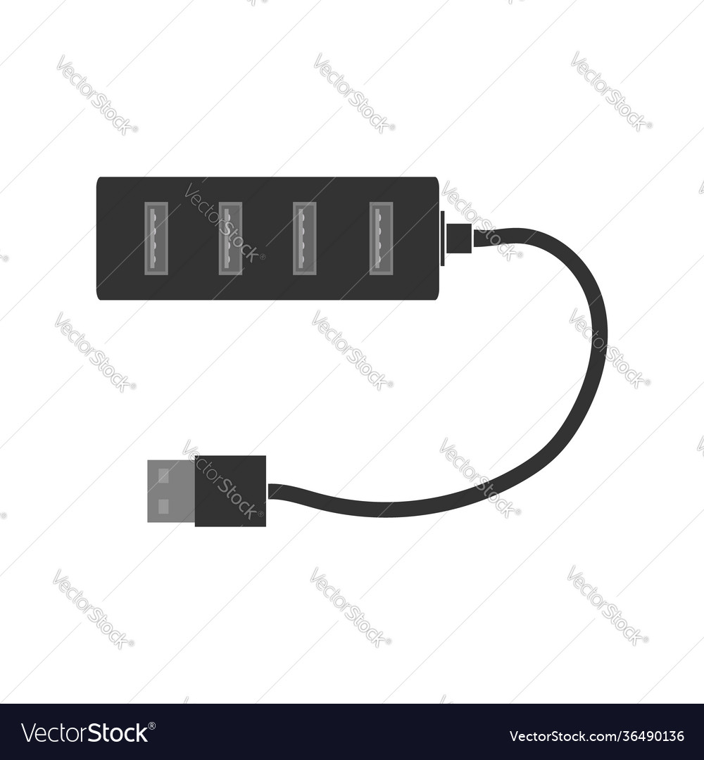 Usb Port Vector