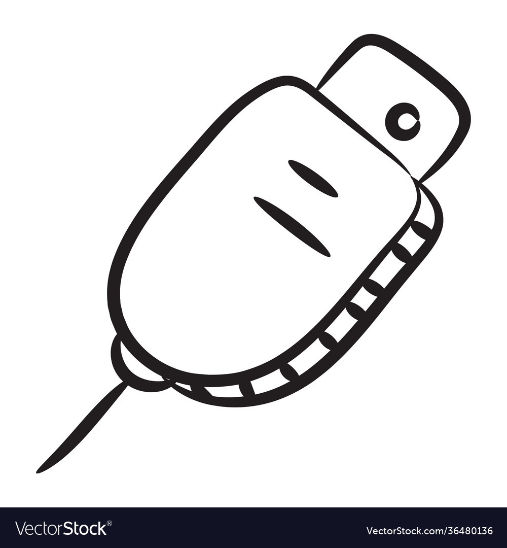 Usb cable Royalty Free Vector Image - VectorStock