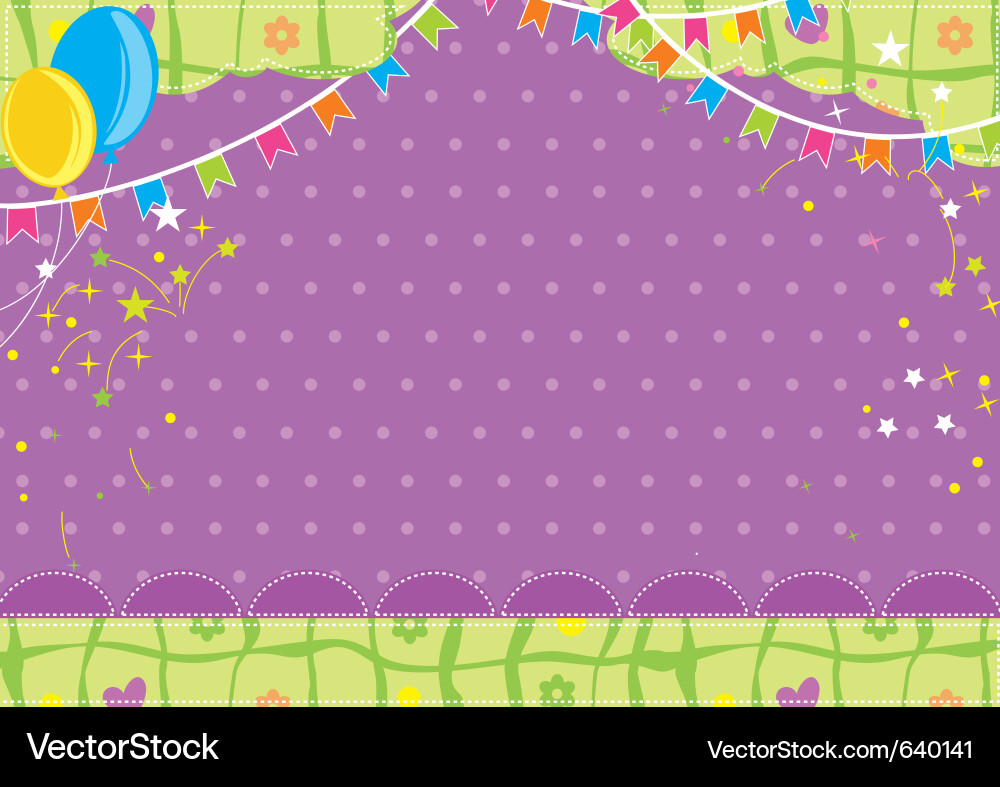 Celebration background Royalty Free Vector Image