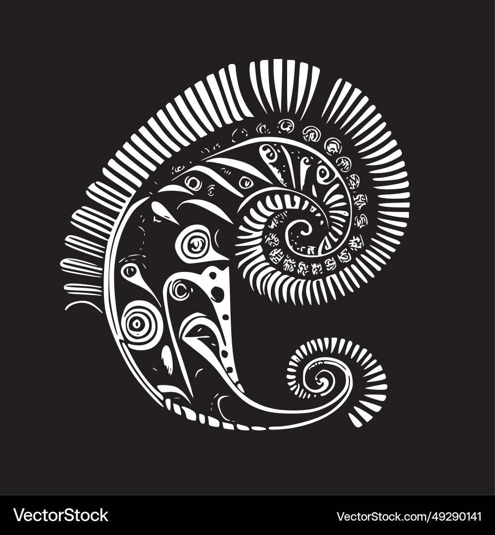 Entangle - high quality logo ideal for t-shirt Vector Image