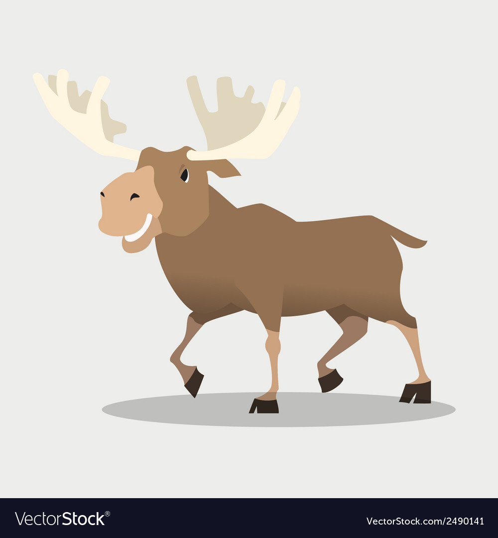 Moose Royalty Free Vector Image - VectorStock