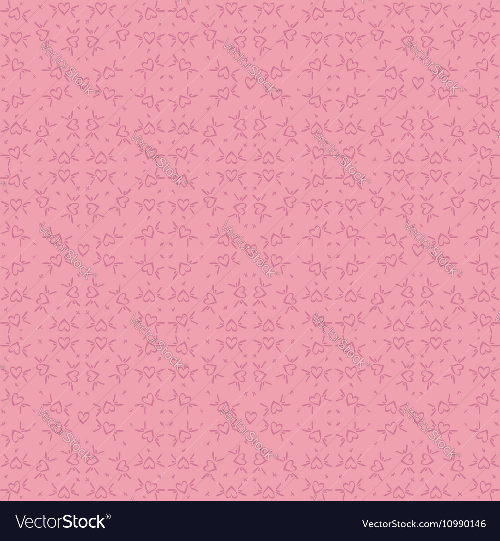 Pink backgrounds with seamless patterns Royalty Free Vector