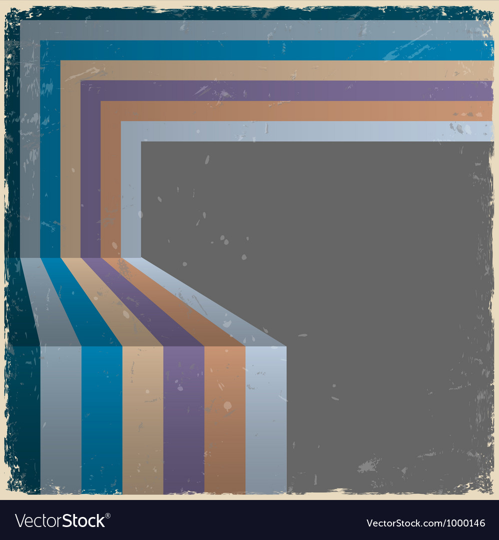 Retro abstract background Royalty Free Vector Image
