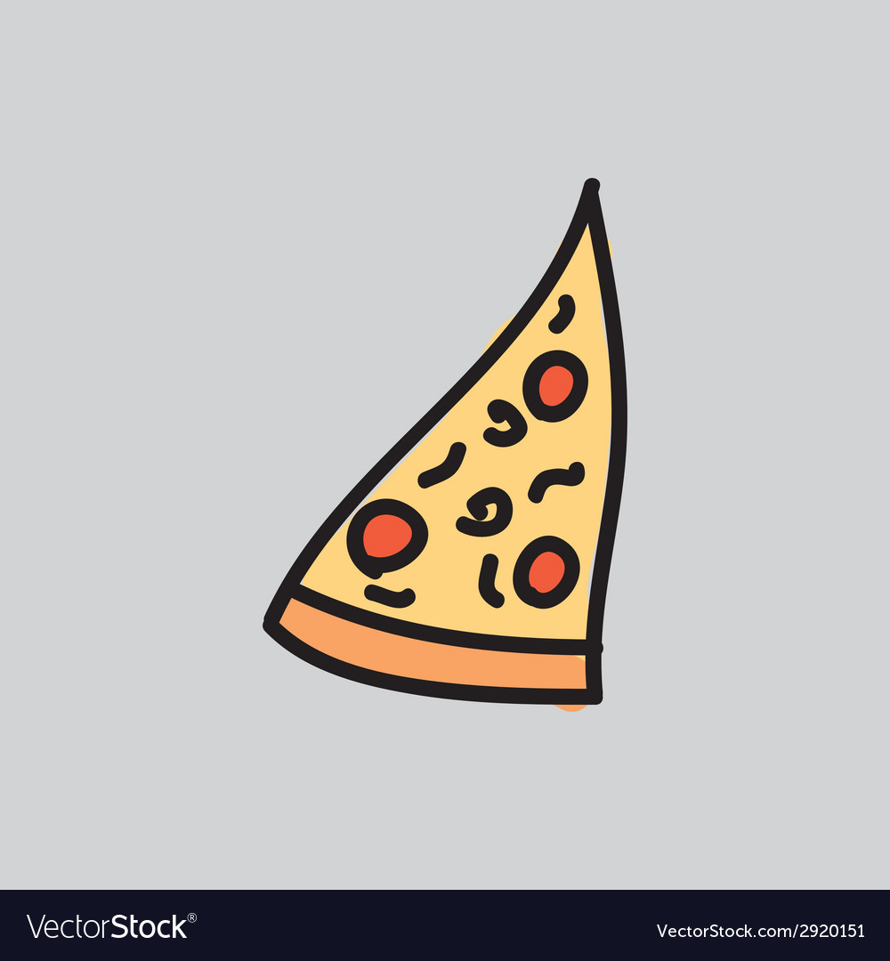Pizza Royalty Free Vector Image - VectorStock