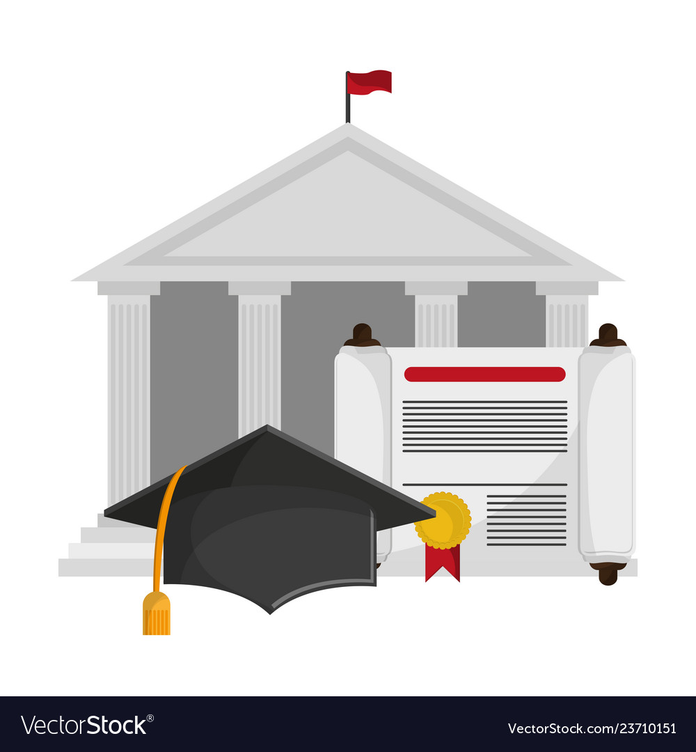 Professional education elements Royalty Free Vector Image