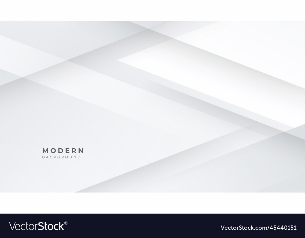 White abstract modern background design designed Vector Image
