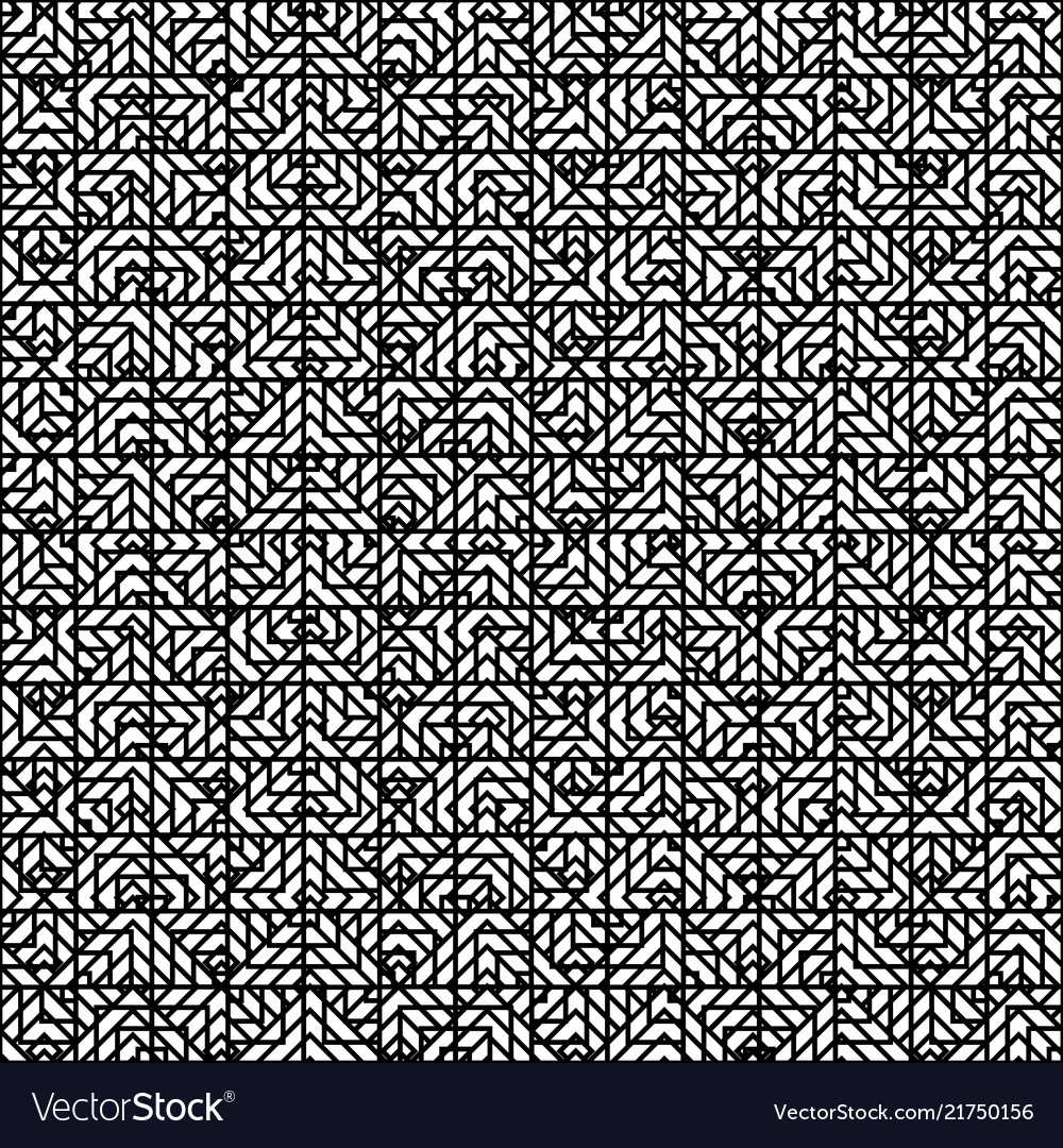 Black and white texture pattern background Vector Image