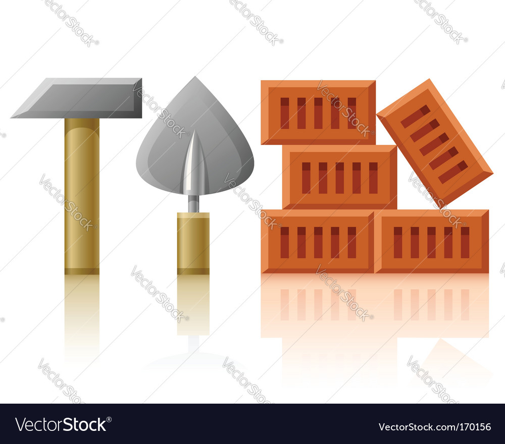 Building tools Royalty Free Vector Image - VectorStock