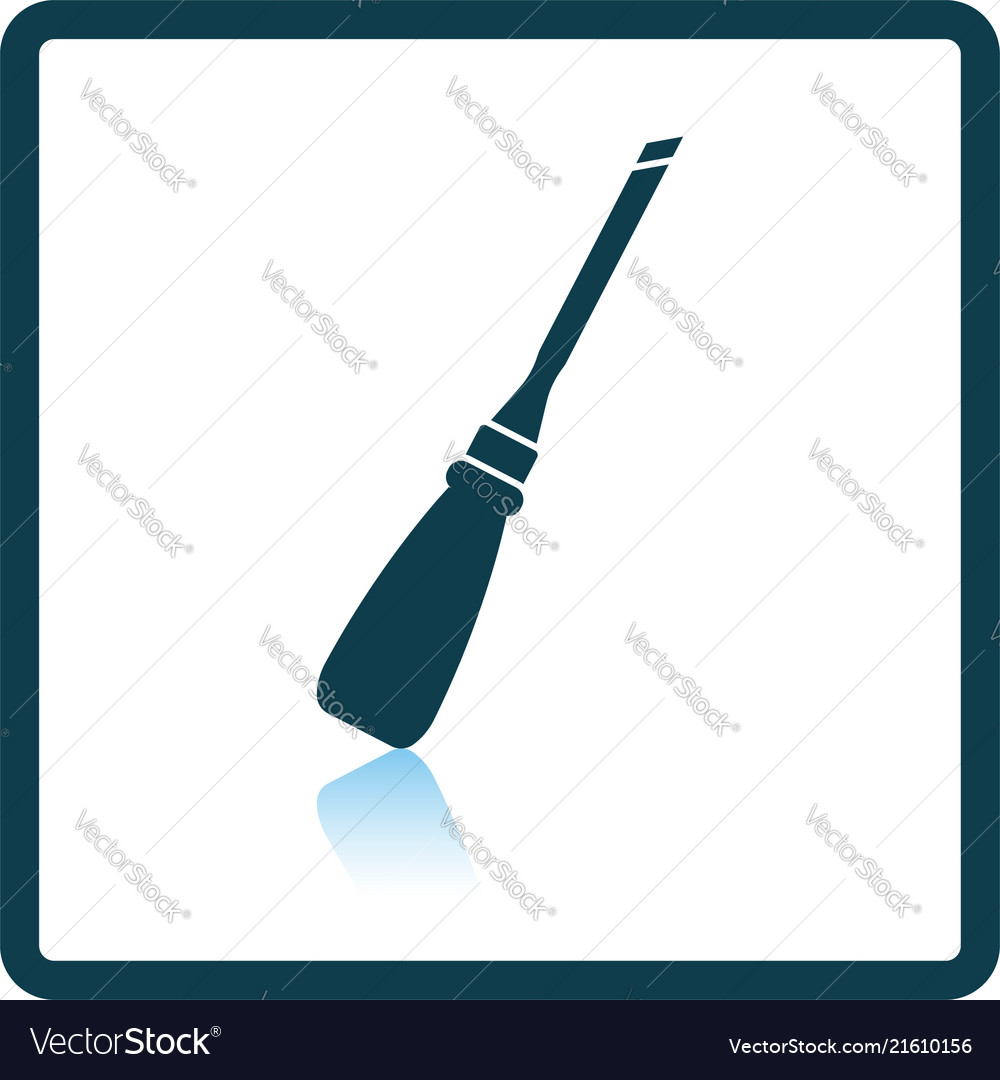 Chisel icon Royalty Free Vector Image - VectorStock