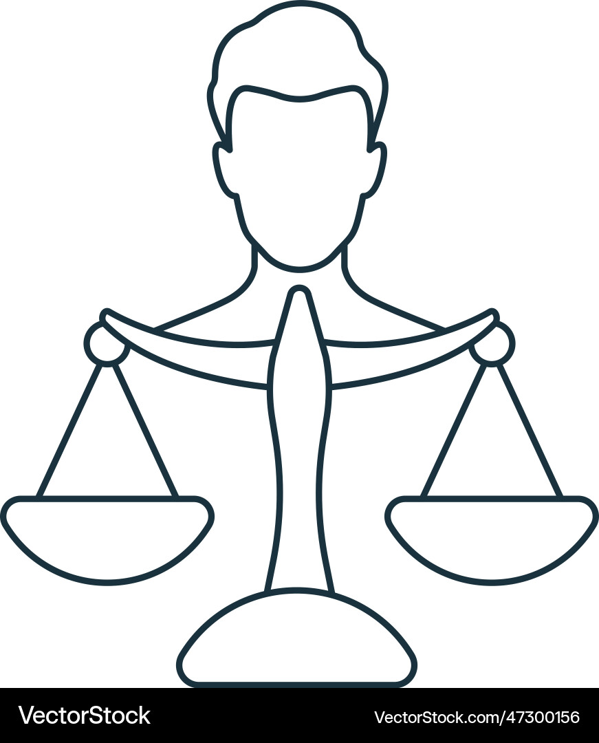 Human right icon monochrome simple sign from Vector Image
