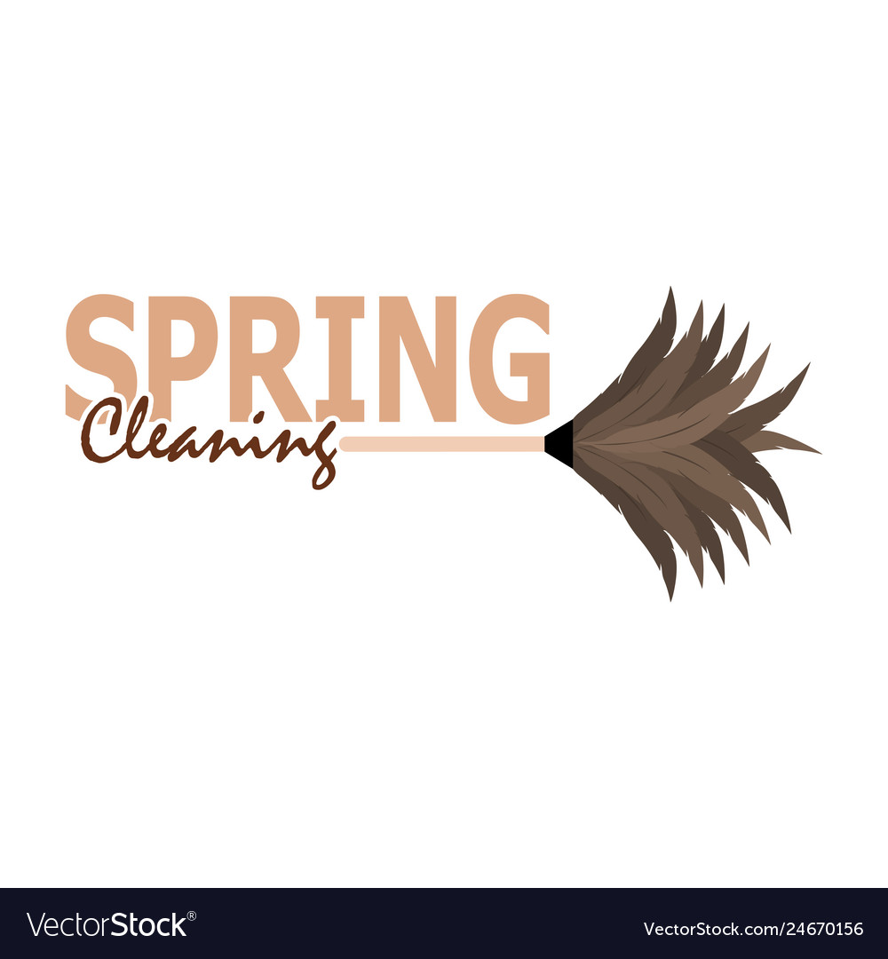 Spring cleaning background Royalty Free Vector Image