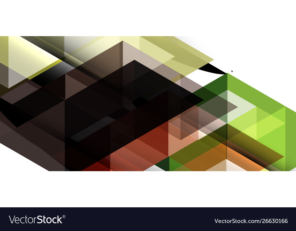 Abstract triangle pattern colorful backdrop Vector Image