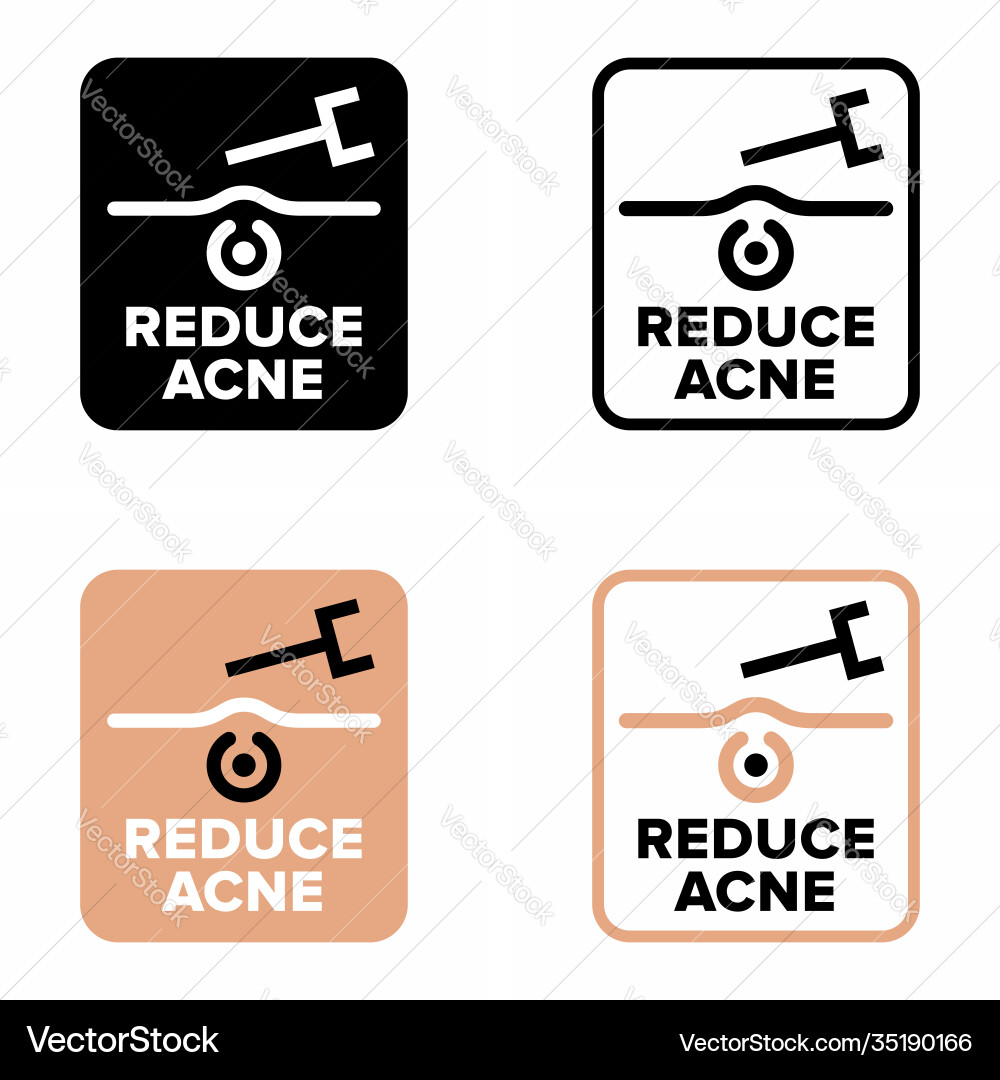 Procedure medicines treatment information sign Vector Image