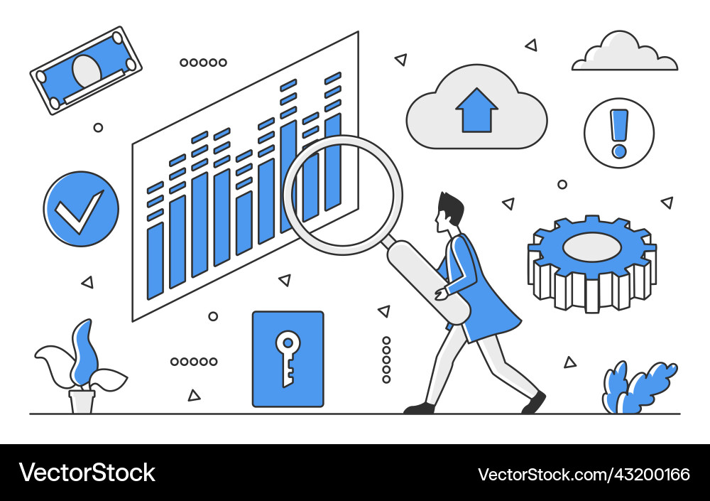Stock market money Royalty Free Vector Image - VectorStock