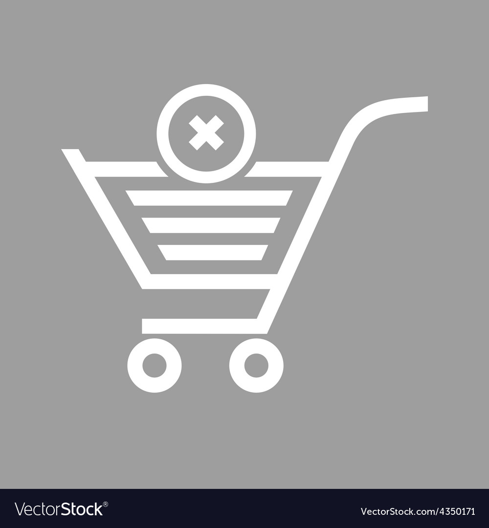 Cancel order Royalty Free Vector Image - VectorStock Cancel order Royalty Free Vector Image - VectorStock
