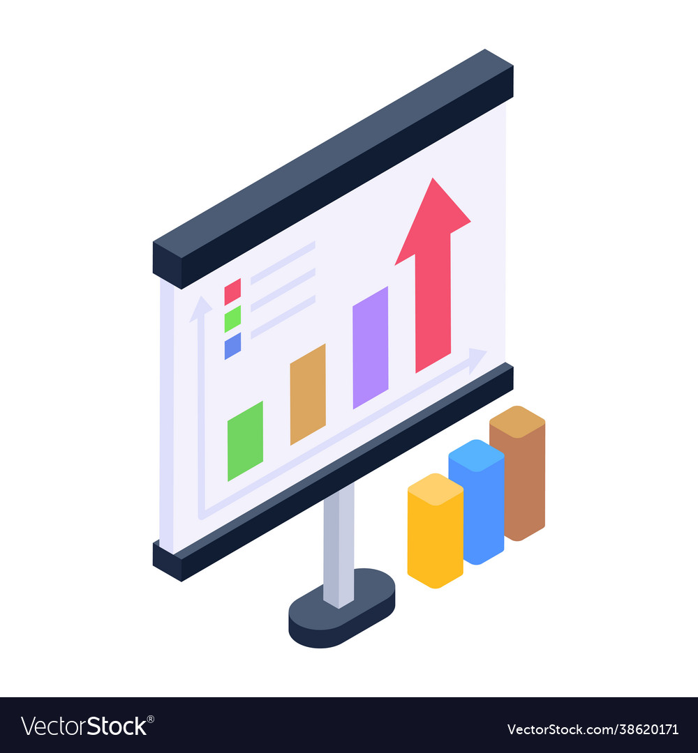 Data growth Royalty Free Vector Image - VectorStock
