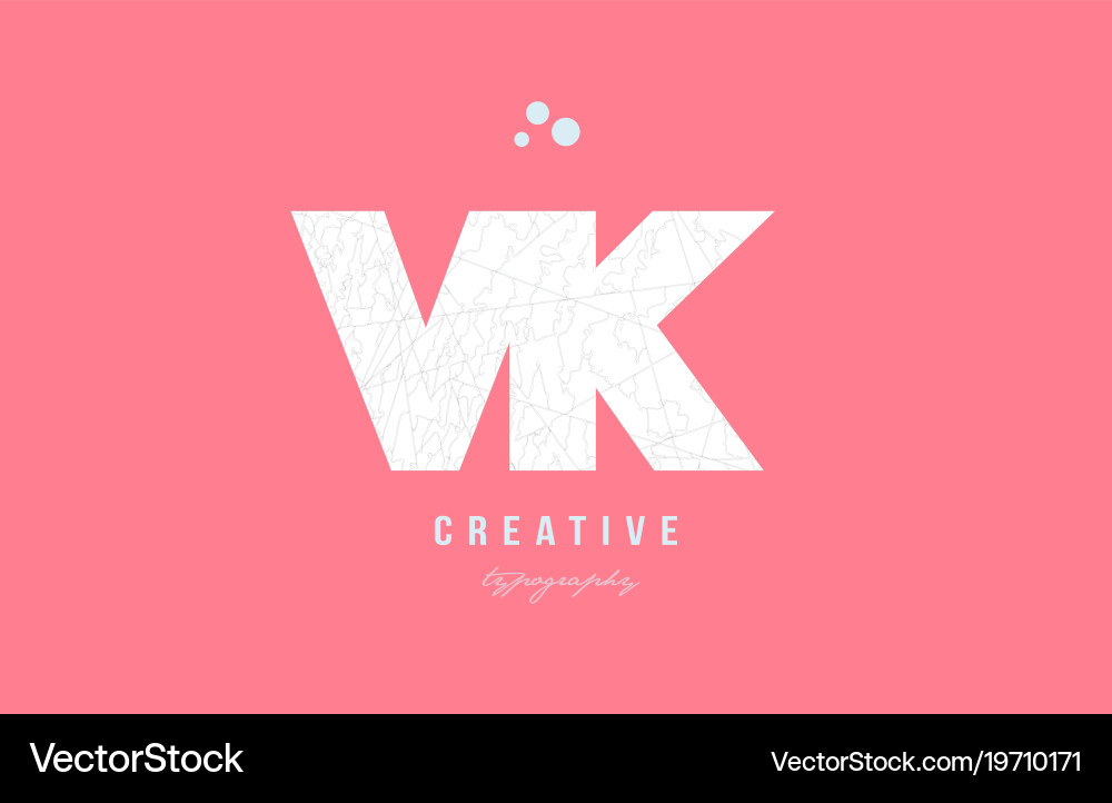 Design of alphabet letter logo combination Vector Image