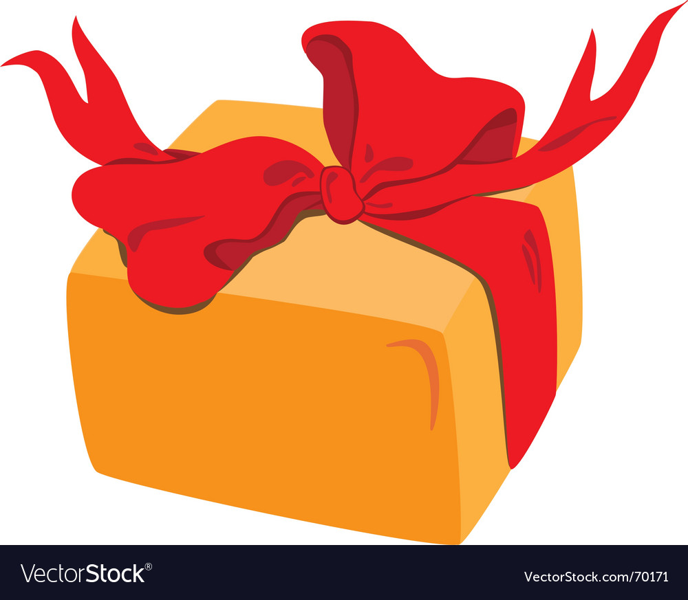 Gift box Royalty Free Vector Image - VectorStock