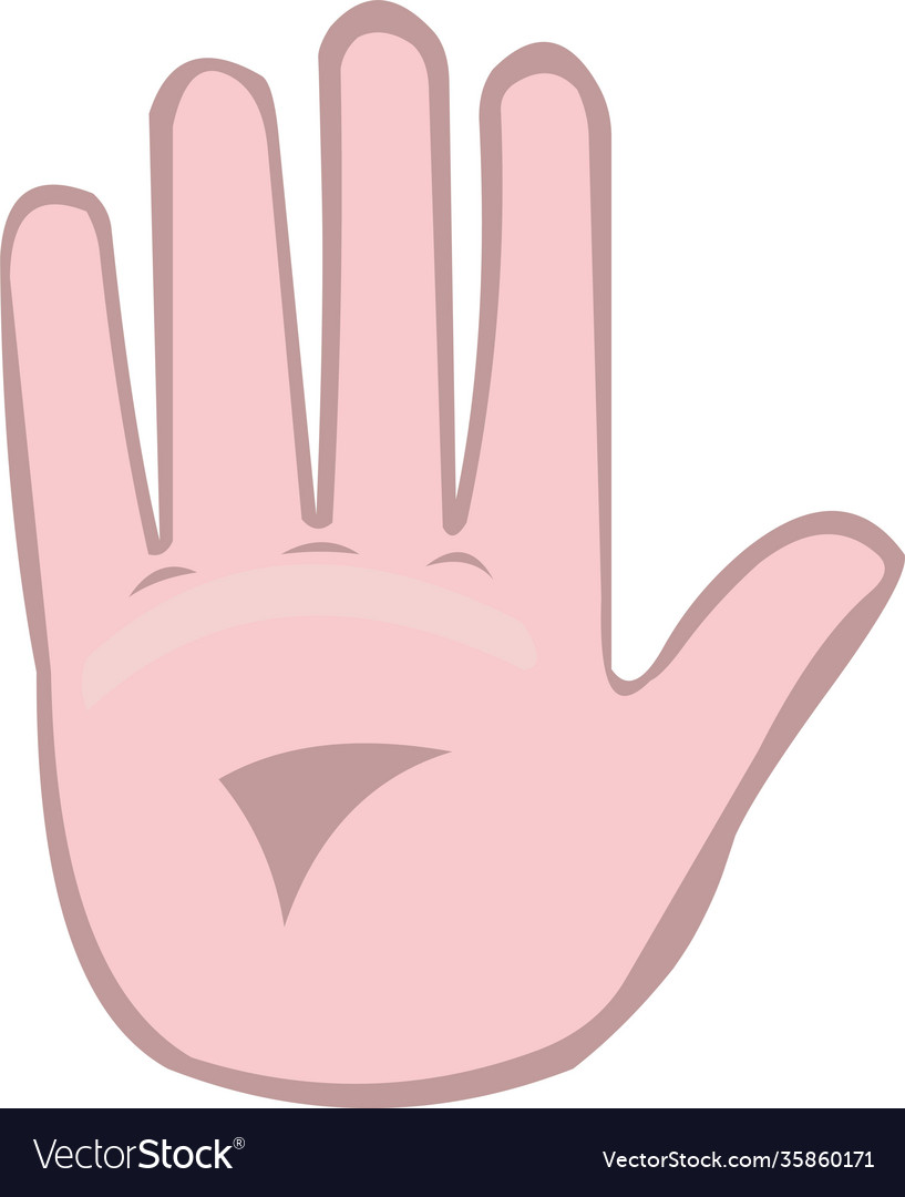 Hand Royalty Free Vector Image - VectorStock